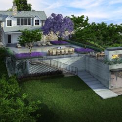Beverly Hills Landscape Architect Project -Lloydcrest Drive | Ecocentrix
